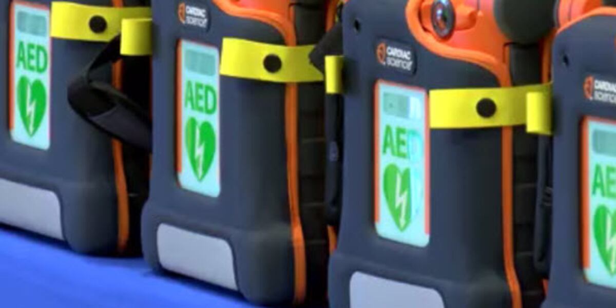 Tri-State first responder departments presented with 25 AEDs Tri-State first responder departments presented with 25 AEDs